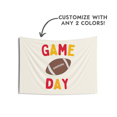 Personalized Football Banners - Wall & Game Day Decorations